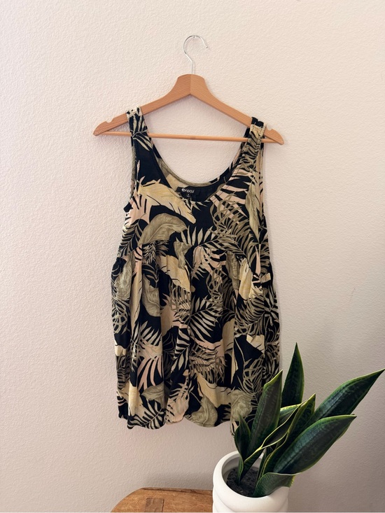 Rip Curl | Swim | Rip Curl Black Tropical Leaf Swim Coverup | Poshmark